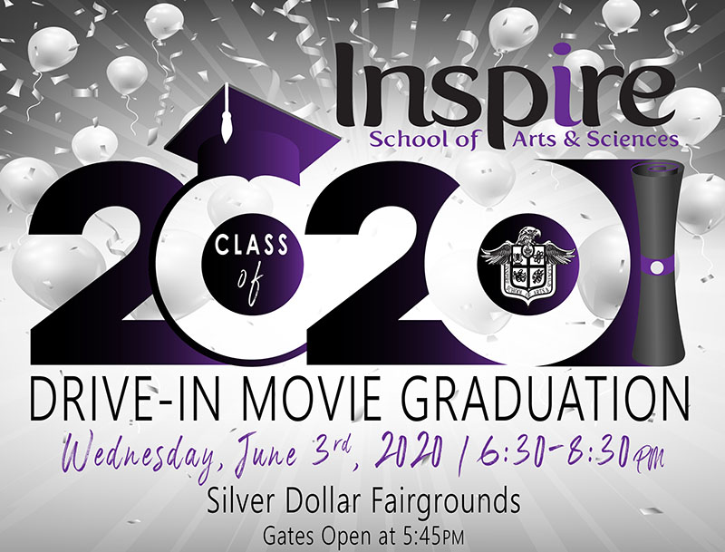 Inspire's Drive-in Movie Graduation 2020 - Inspire School of Arts ...