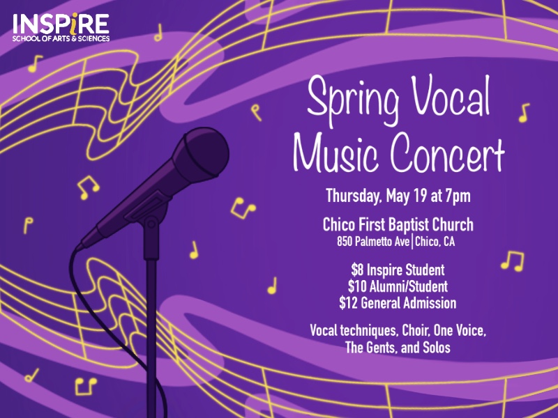 Vocal Music Showcase - Inspire School of Arts & Sciences